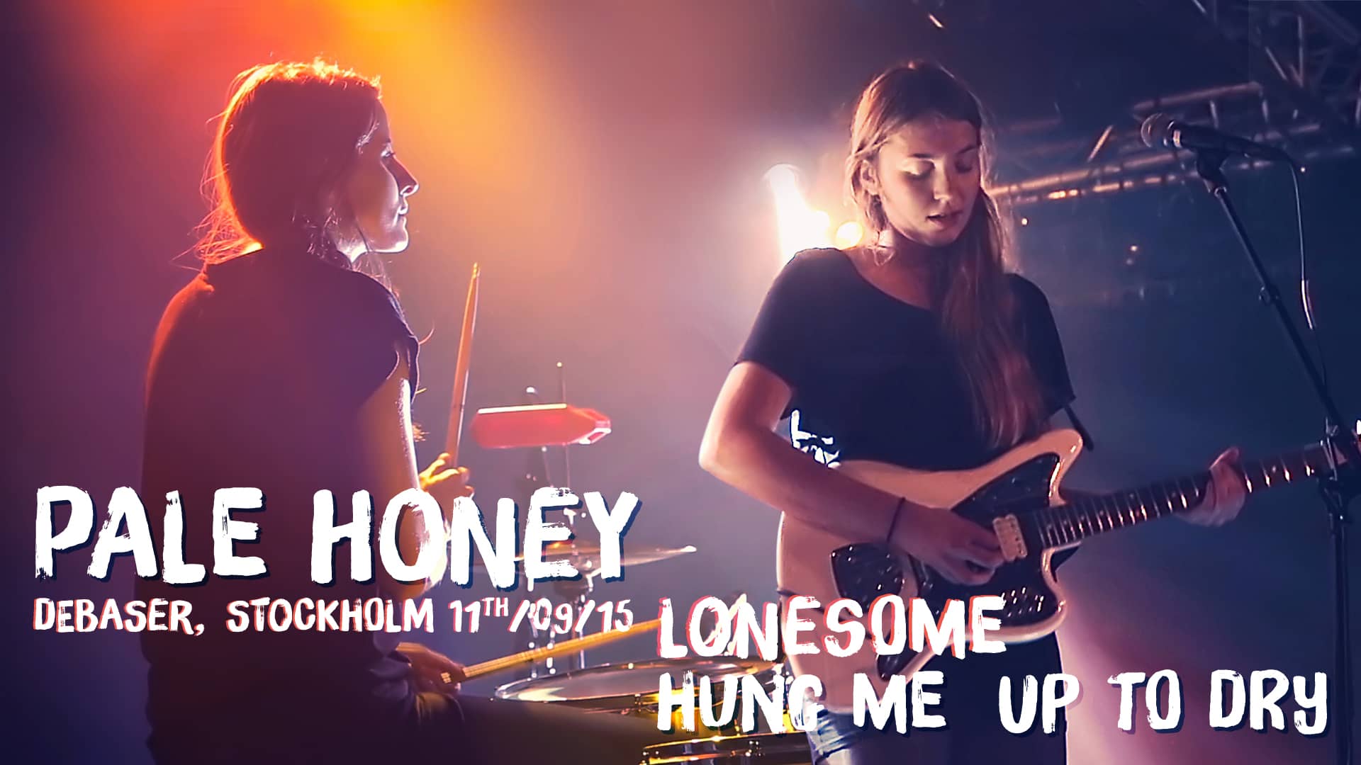 Pale Honey - Lonesome / Hung Me Up To Dry - live at Debaser Stockholm on Vimeo