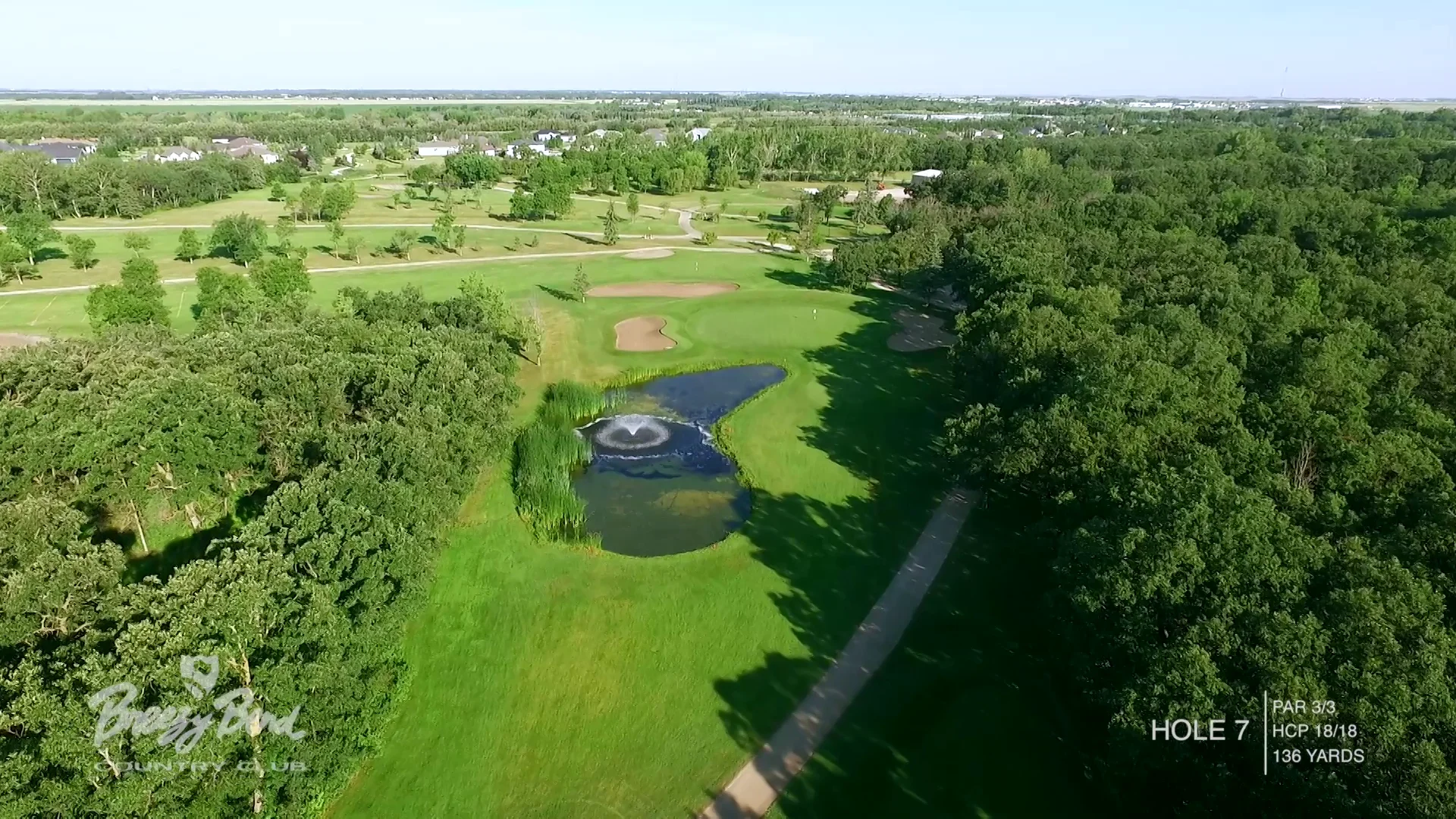 Breezy Bend Hole #7 Flyover on Vimeo