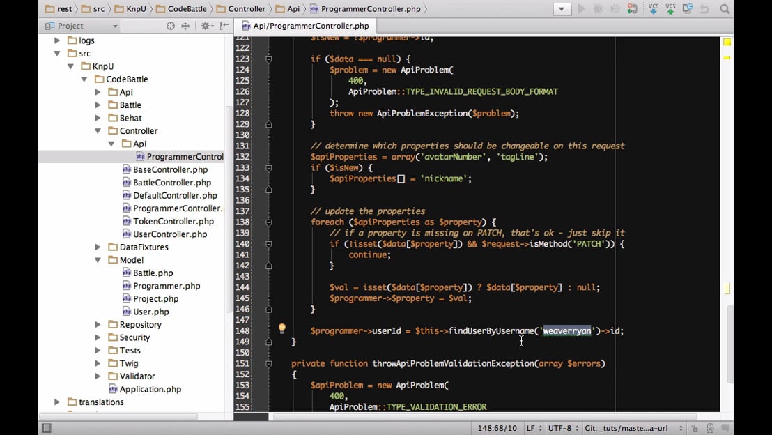 Requiring Authentication Restful Apis In The Real World Course 2 Symfonycasts 