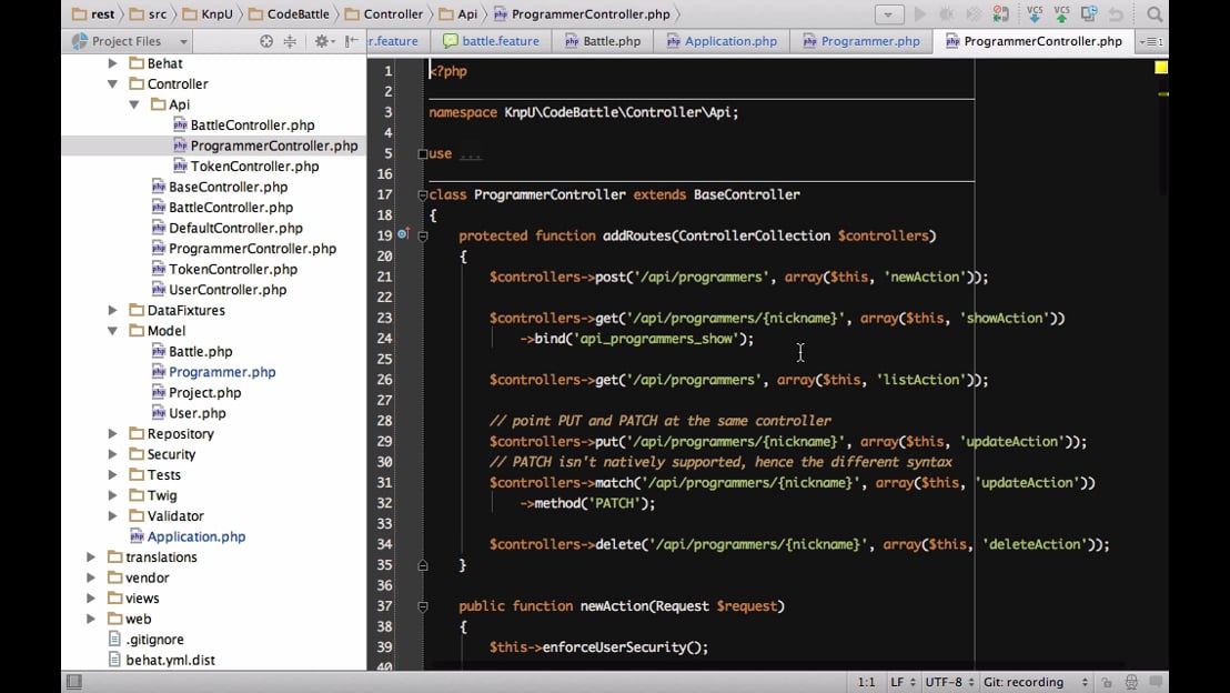 HATEOAS Loves Routers > RESTful APIs in the Real World Course 2 | SymfonyCasts