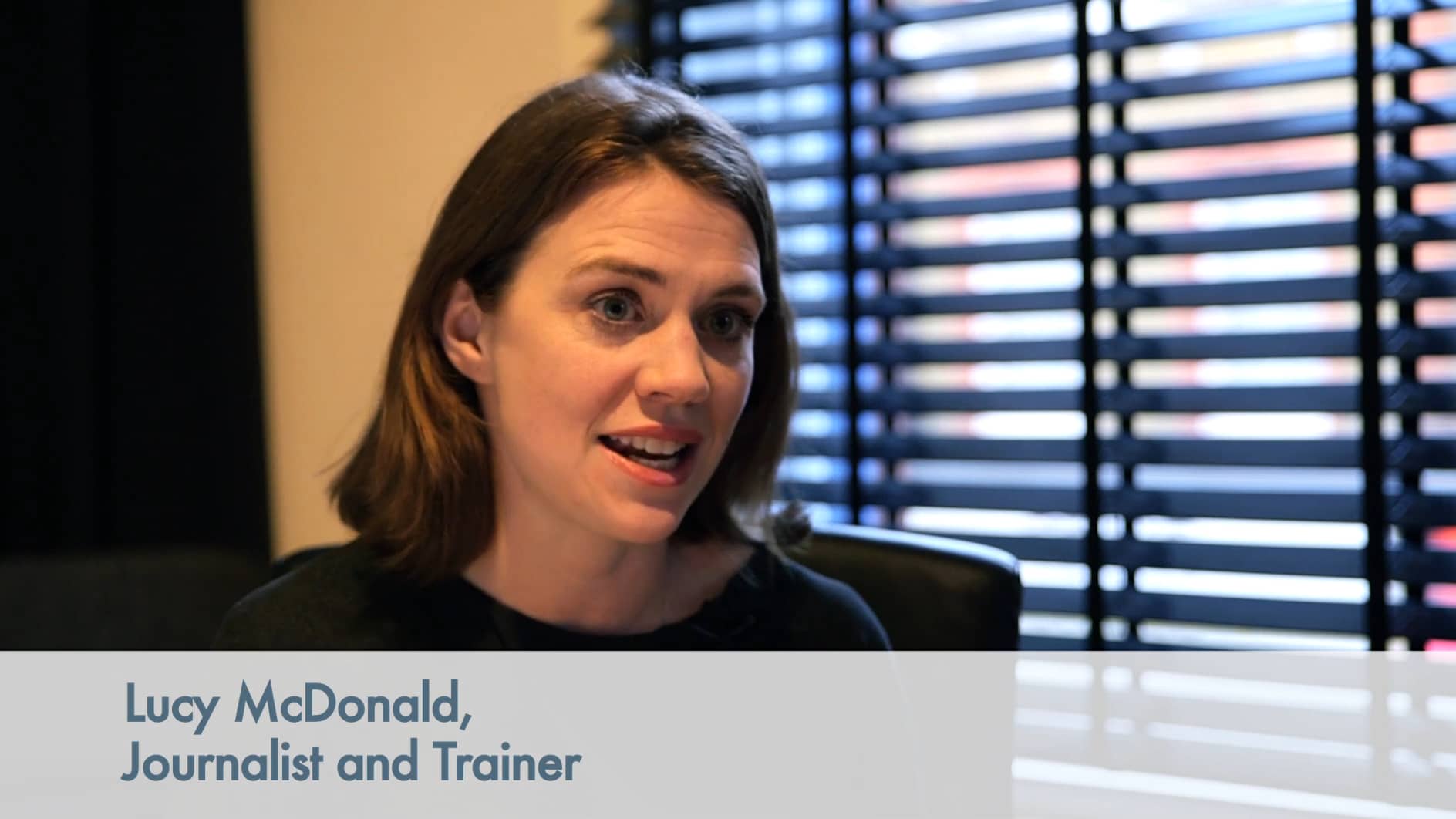 Journalist Lucy McDonald on training for Electric Airwaves on Vimeo