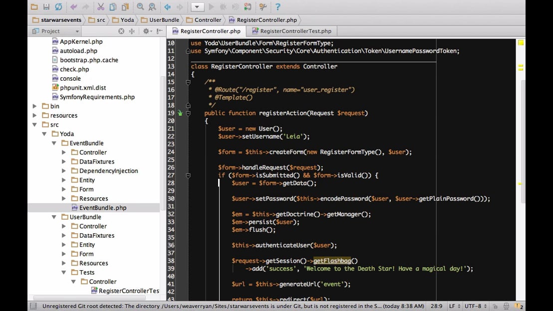 Testing Forms Starting In Symfony2 Course 2 2 4 Symfonycasts