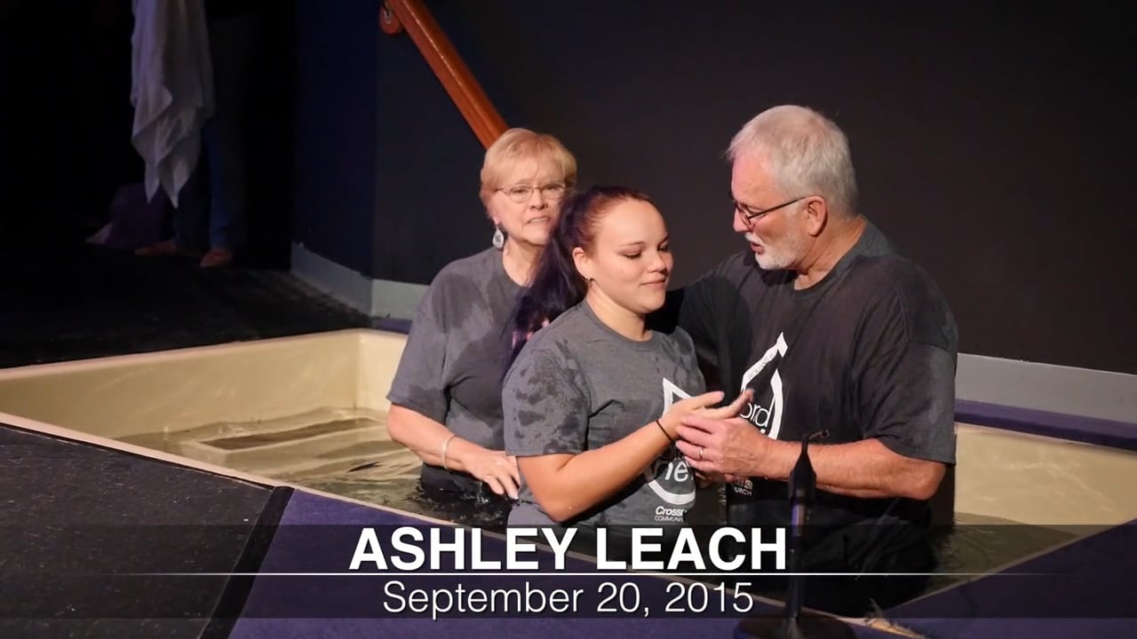 2015-09-20 - Baptism - Ashley Leach on Vimeo