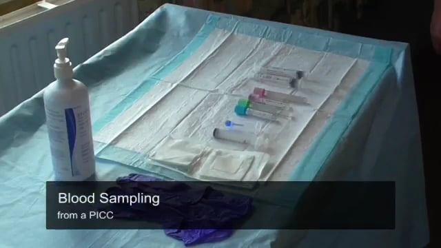 Blood Sampling via a PICC on Vimeo