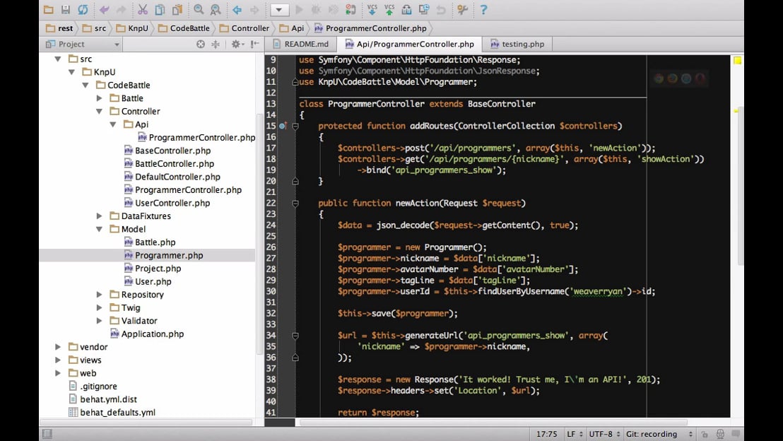 GET /programmers: A collection of Programmers > RESTful APIs in the Real World Course 1 ...