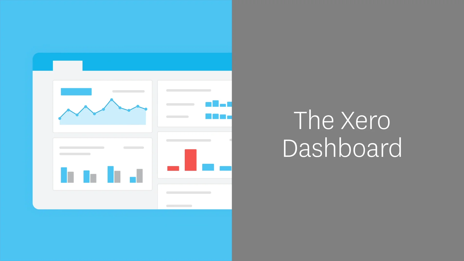 The Xero Dashboard – keep track of small business finances