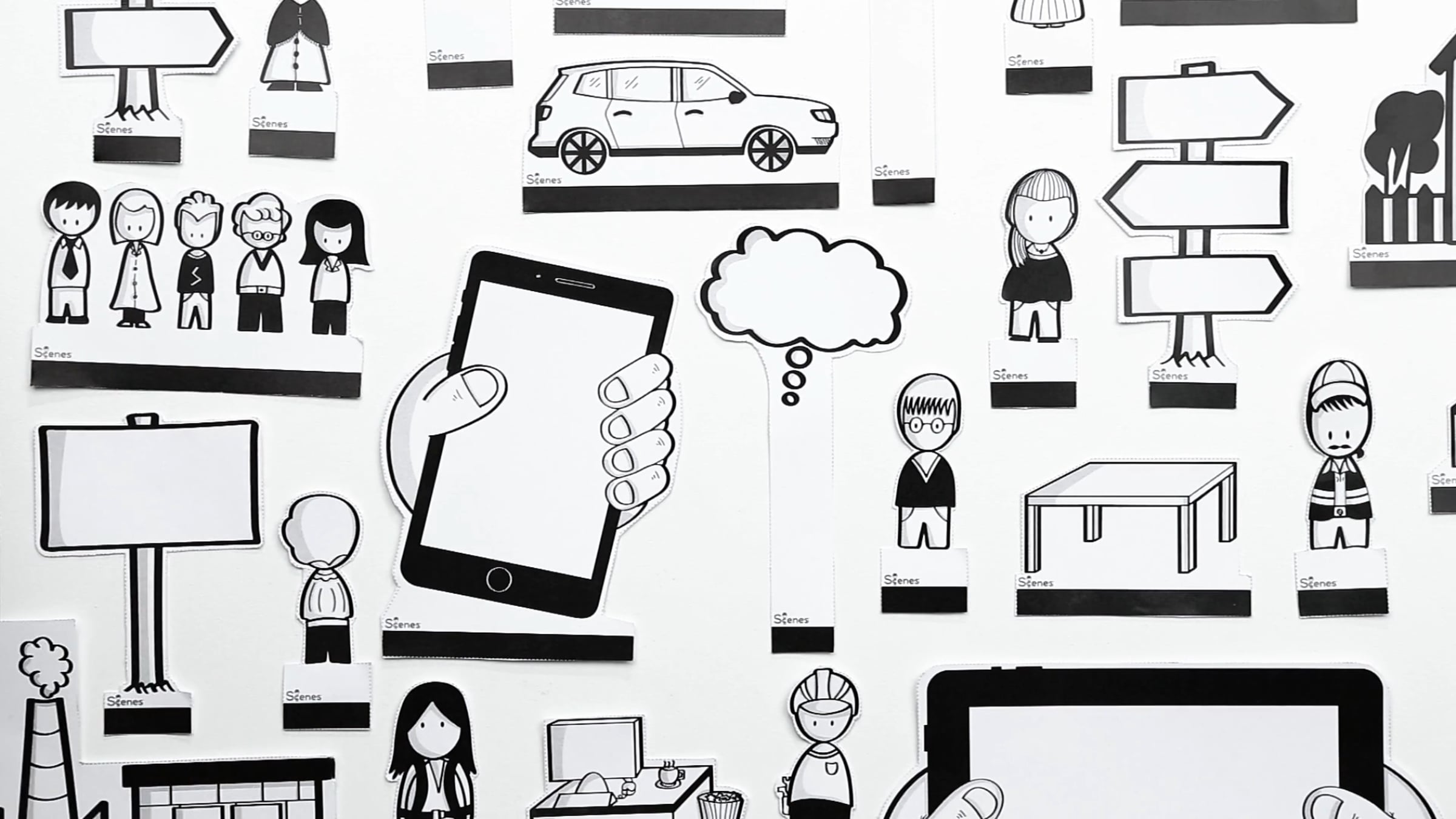 Scenes, created by the SAP AppHaus