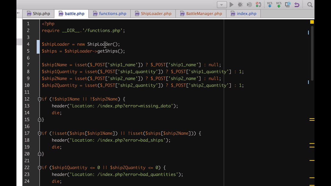 An Army of Service Classes > OOP (Course 2): Services, Dependency Injection and Containers ...