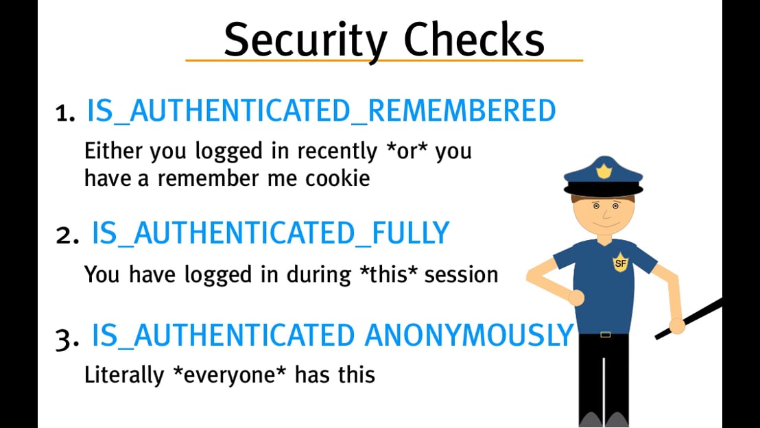 Twig Security And Is Authenticated Fully Starting In Symfony2 Course