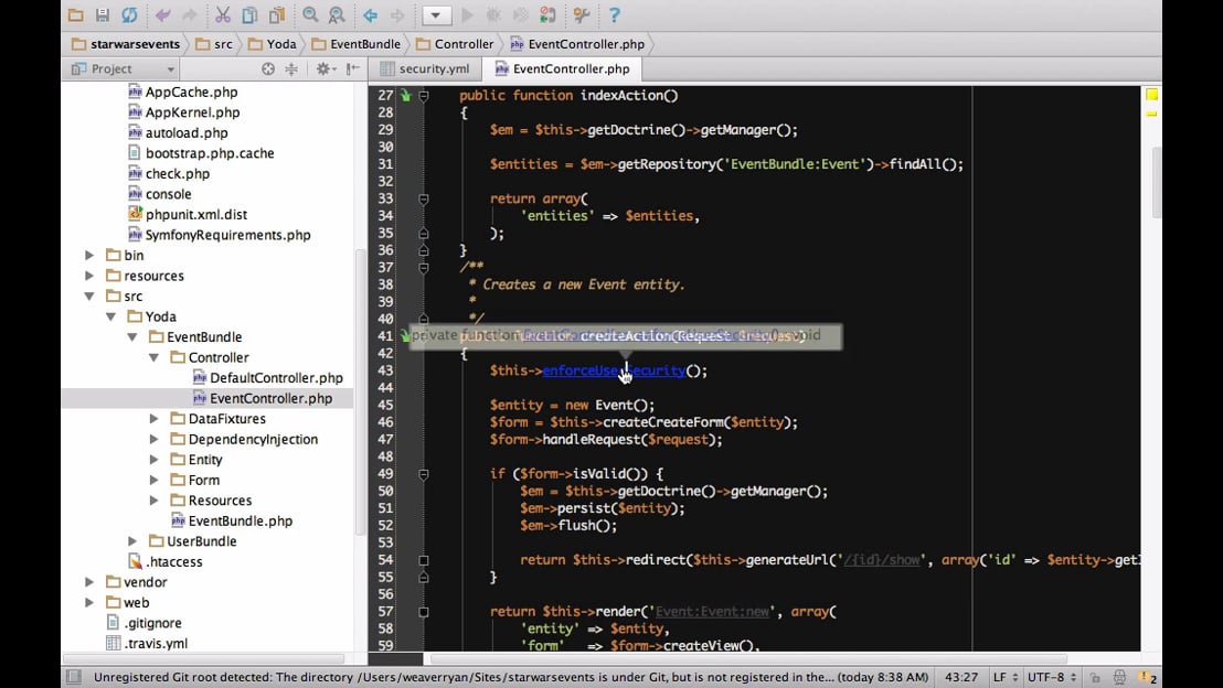 Security Creating Roles And Role Hierarchies Starting In Symfony2