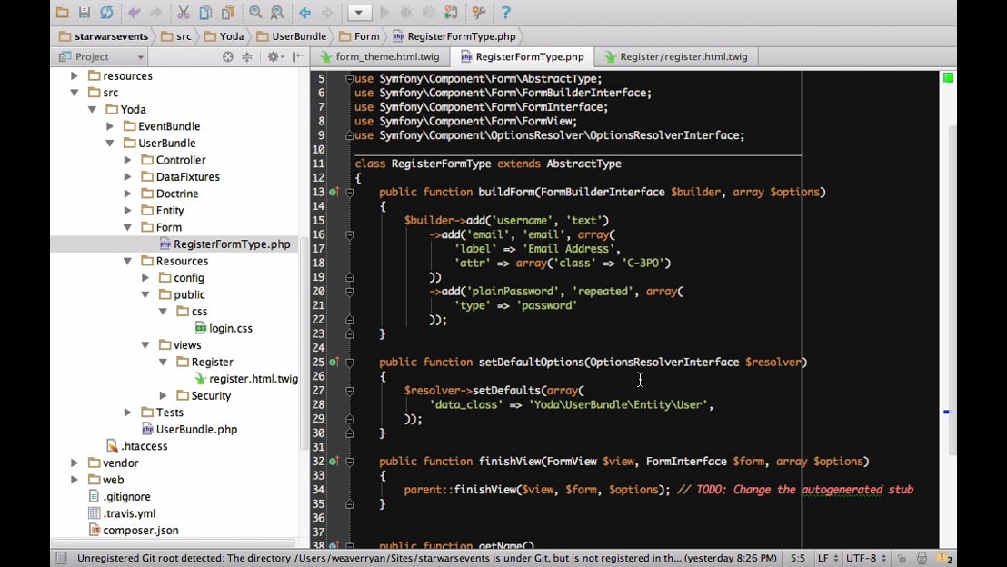 More Form Customizations Form Theming Starting In Symfony2 Course 4 2 4 Symfonycasts