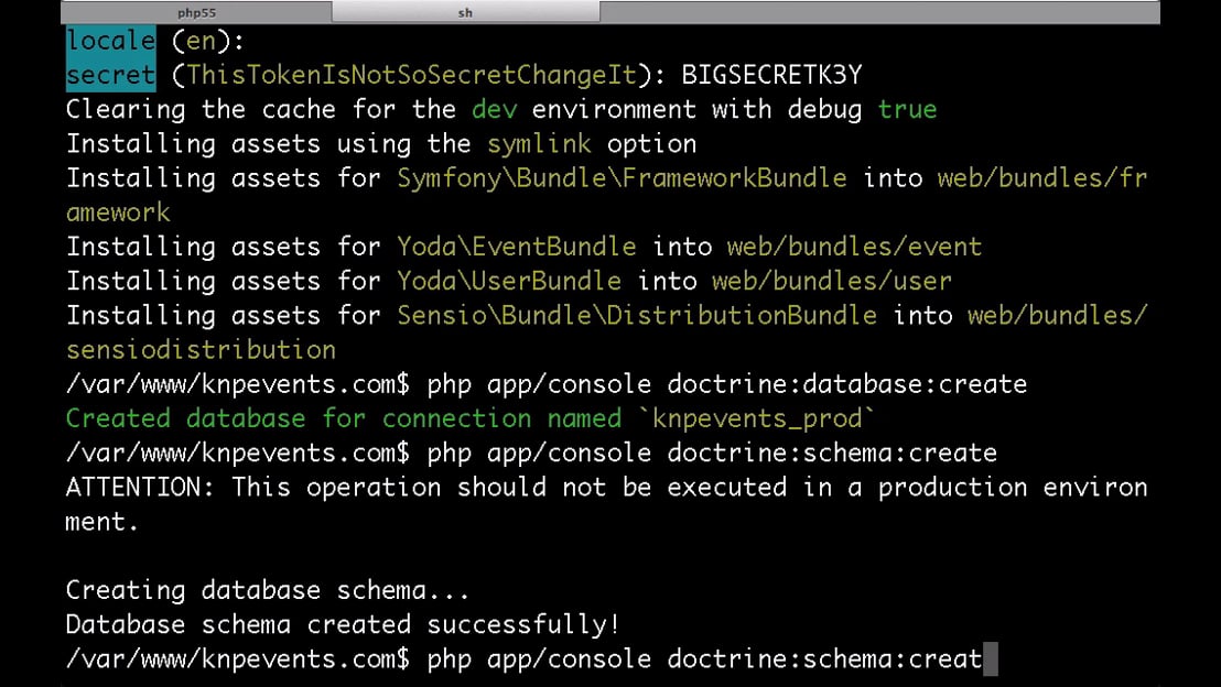 Deployment > Starting in Symfony2: Course 4 (2.4+) | SymfonyCasts
