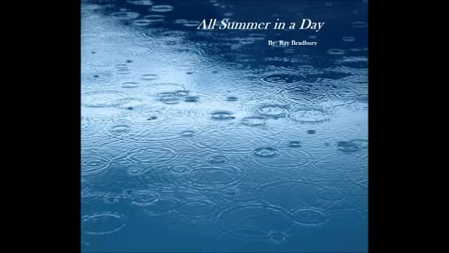 All Summer in a Day by Ray Bradbury (Audiobook) on Vimeo