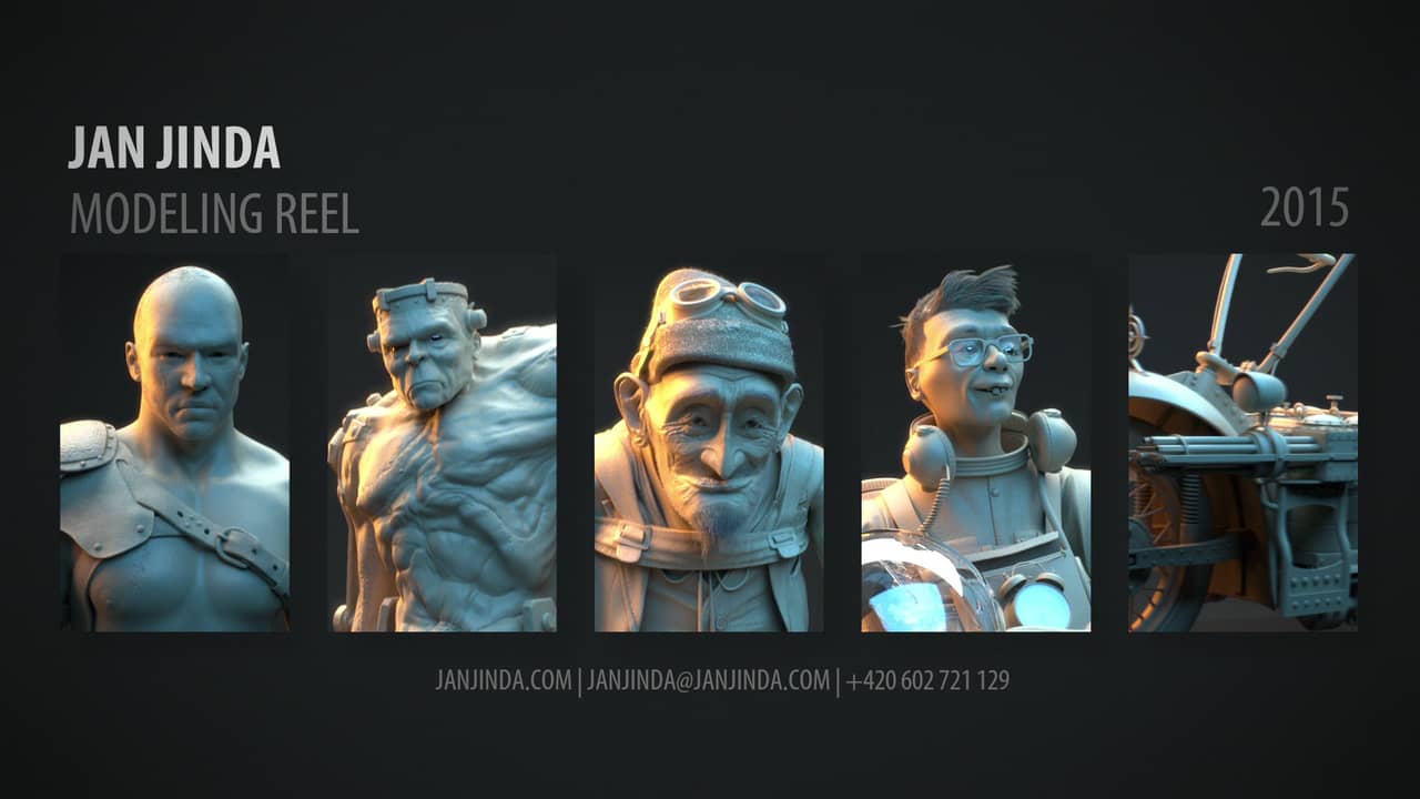 MODELING REEL 2015 - JAN JINDA on Vimeo