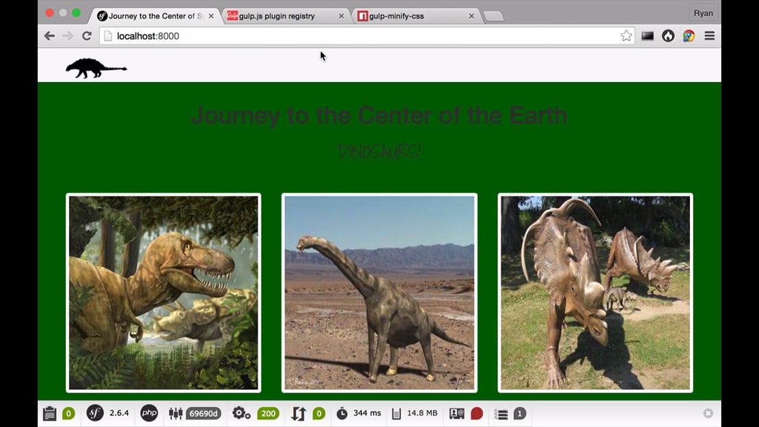 Minify Only In Production Gulp Refreshment For Your Frontend Assets Symfonycasts
