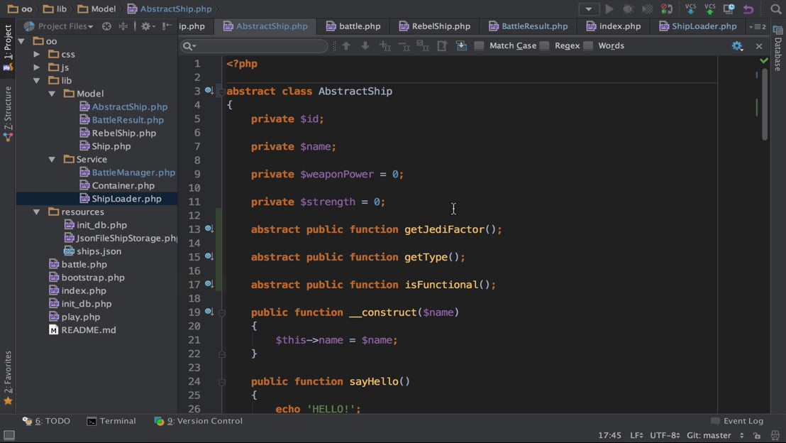 Abstract Classes > OOP (course 3): Inheritance, Abstract Classes ...