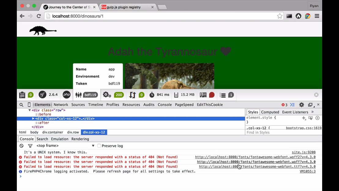 Publish Fonts To Web Gulp Refreshment For Your Frontend Assets Symfonycasts