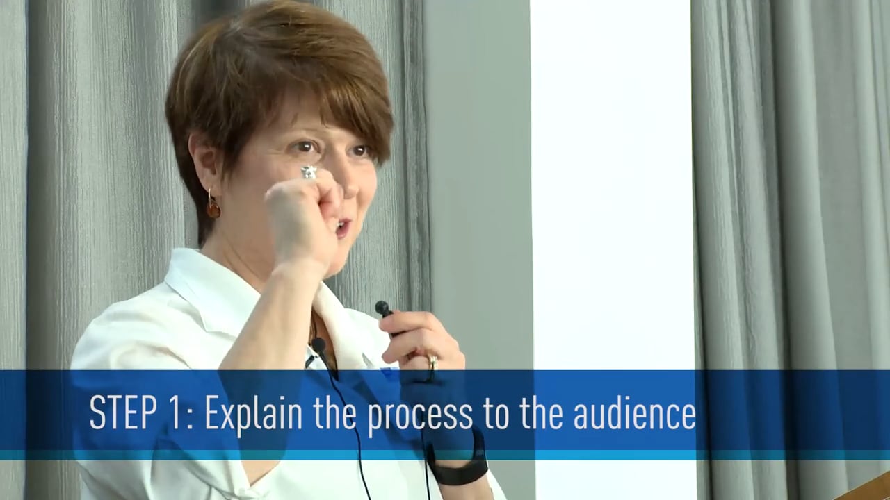Preparing the audience for the patient and provider interactions on Vimeo