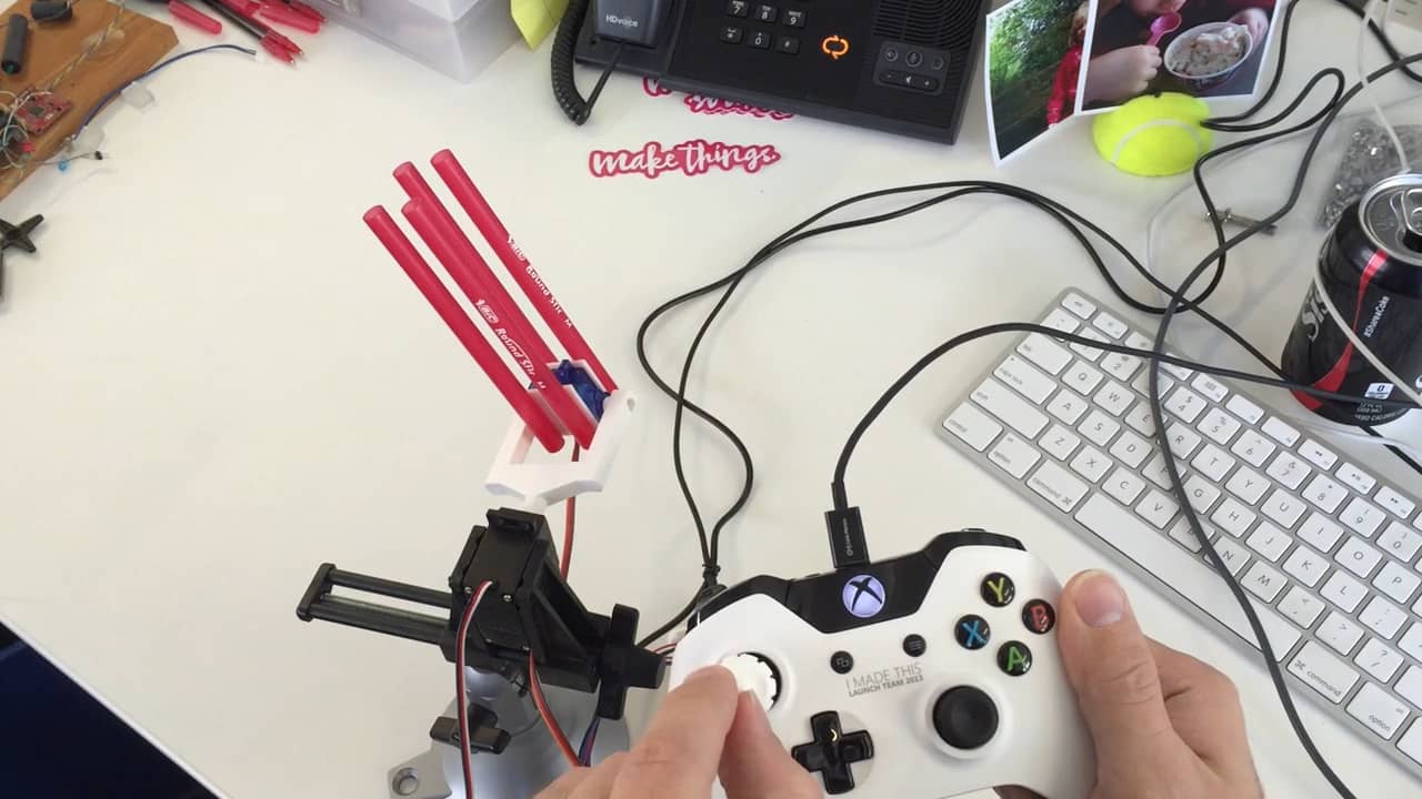 Millennium Falcon Quad Cannon Servo Test on Vimeo