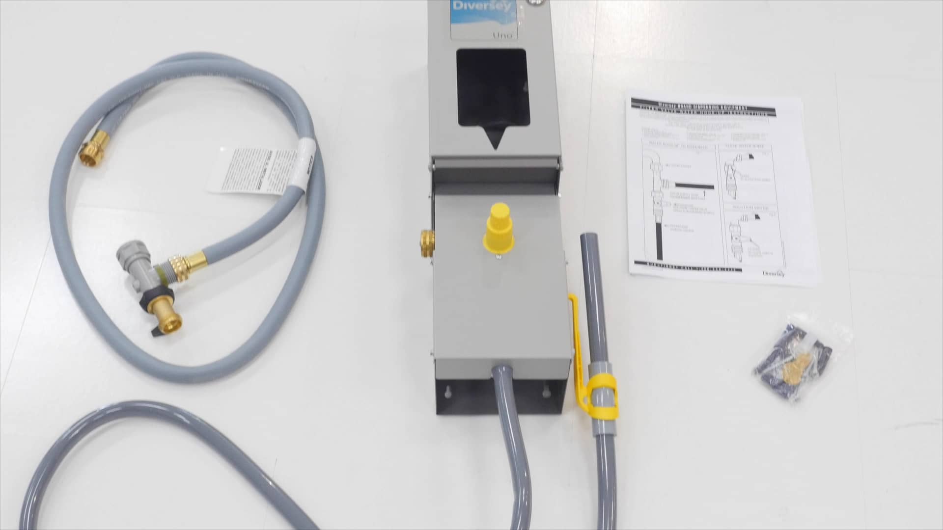 J Fill | Uno | Installation Instructions | Diversey Dispensing on Vimeo