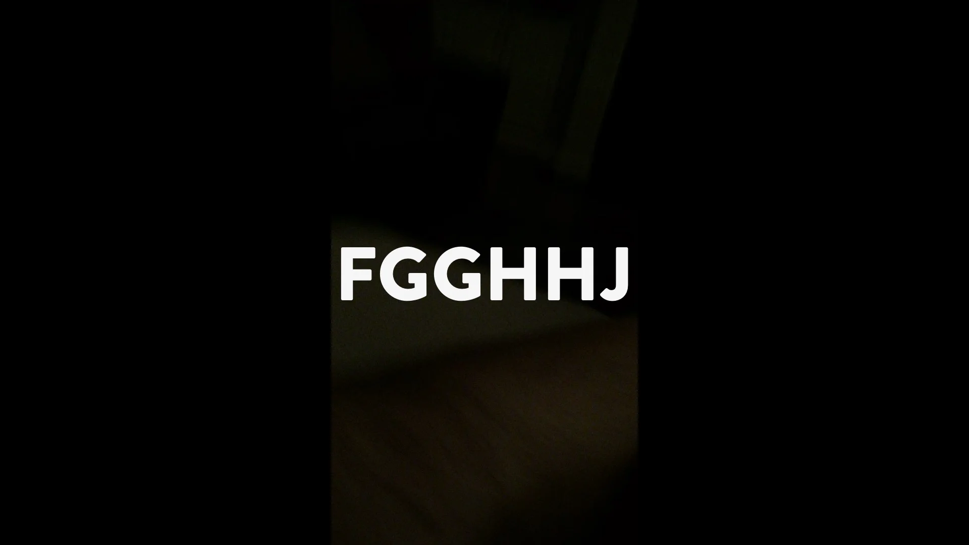 Fgghhj on Vimeo