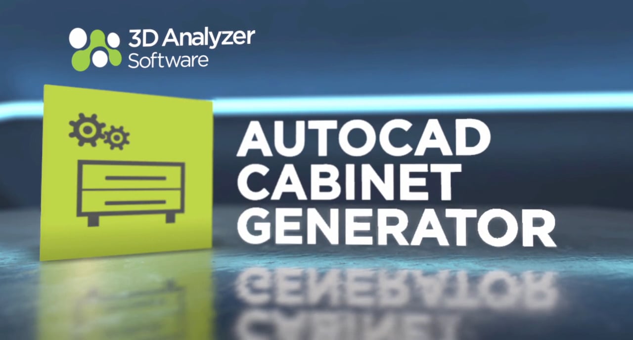 3D Analyzer Software AutoCad Cabinet Generator on Vimeo