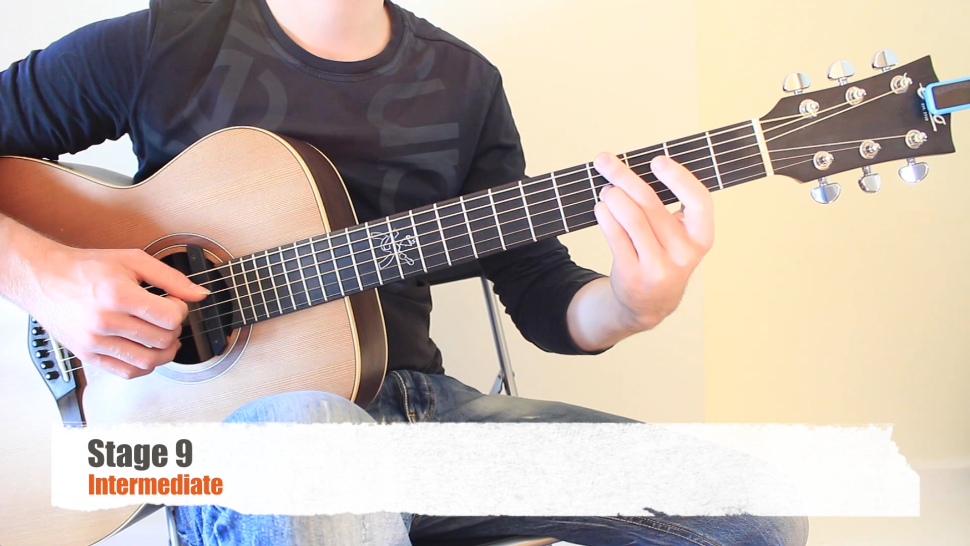 Acoustic Steps. Stage 9. Fingerstyle Guitar Lesson for Intermediate ...