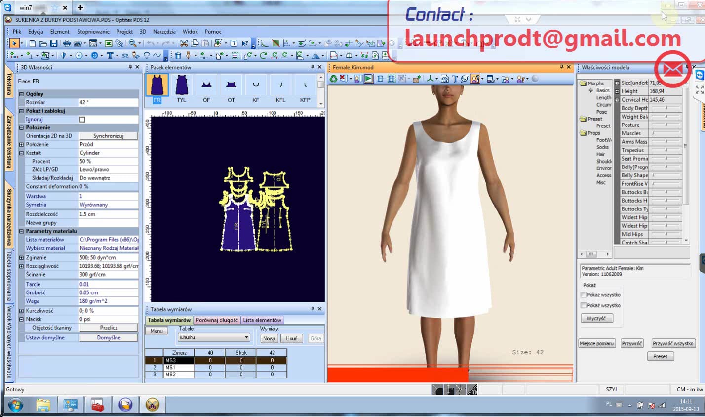 Optitex 12.2 for 3D CAD, PDS, Marker, Grade, Nesting ( multilanguage ...