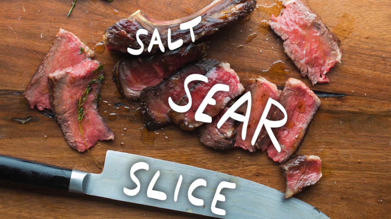 Steak: Salt, Sear & Slice on Vimeo