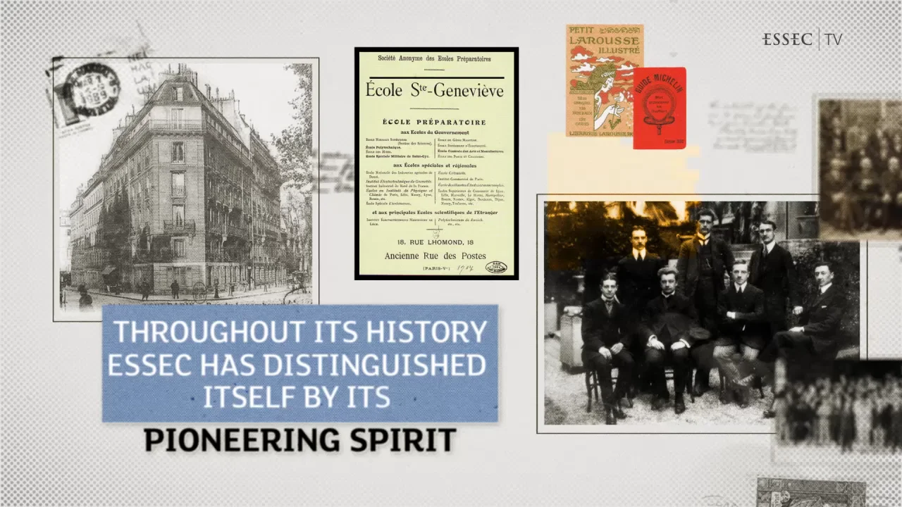 Animation du Blason de l'ESSEC et présentation de ses valeurs. on Vimeo