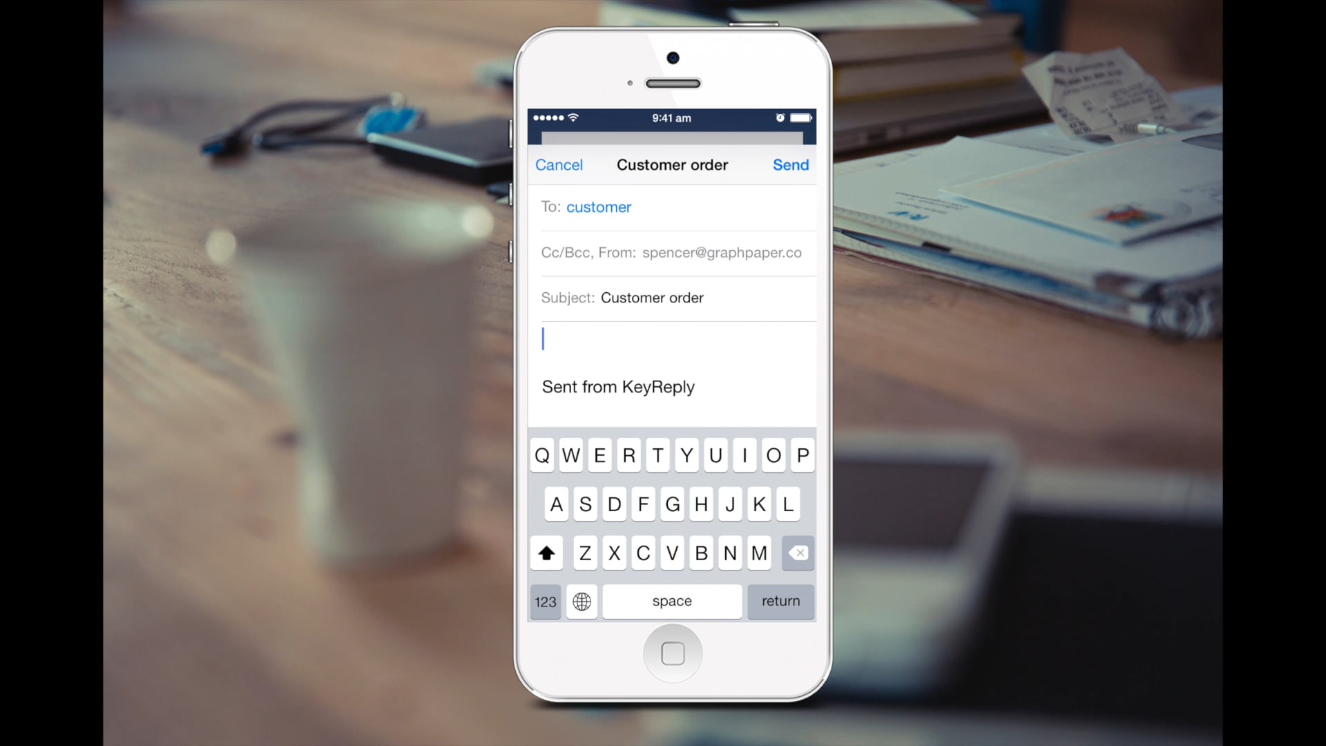 KeyReply - App Preview on Vimeo