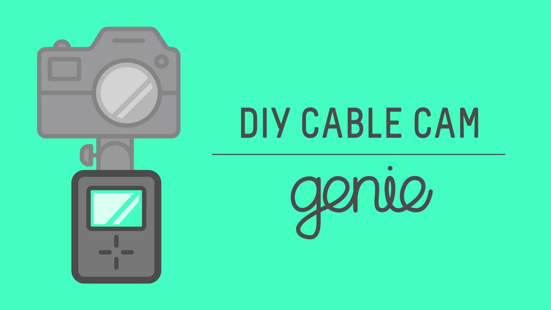 Tutorial - 2-Axis DIY Cable Cam on Vimeo