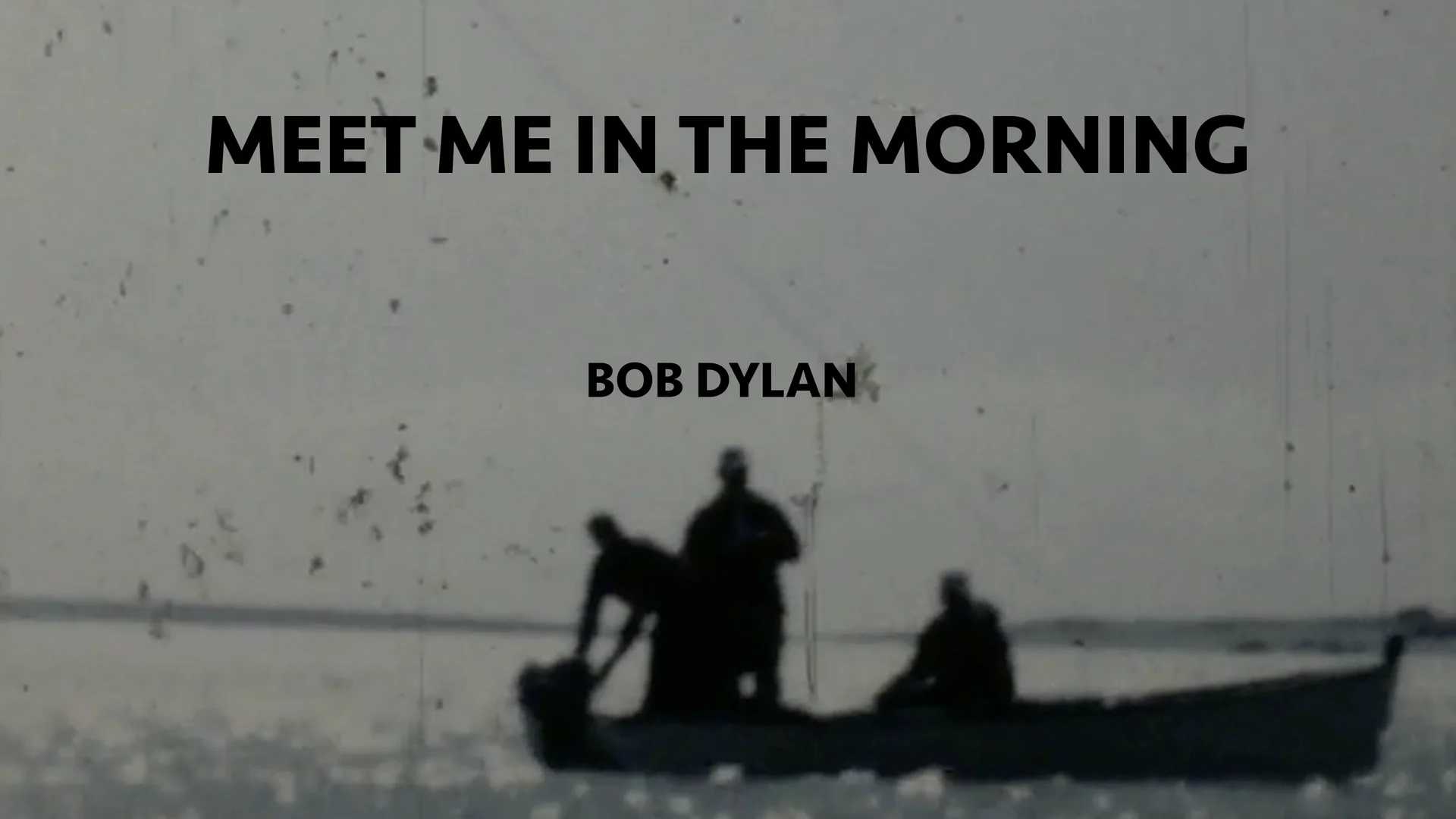 Meet Me in the Morning - Bob Dylan on Vimeo