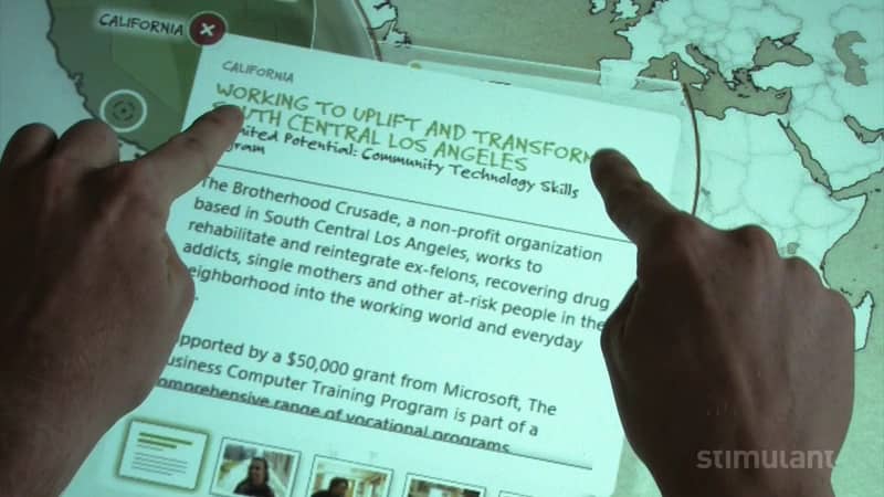 Microsoft Local Impact Map on Vimeo