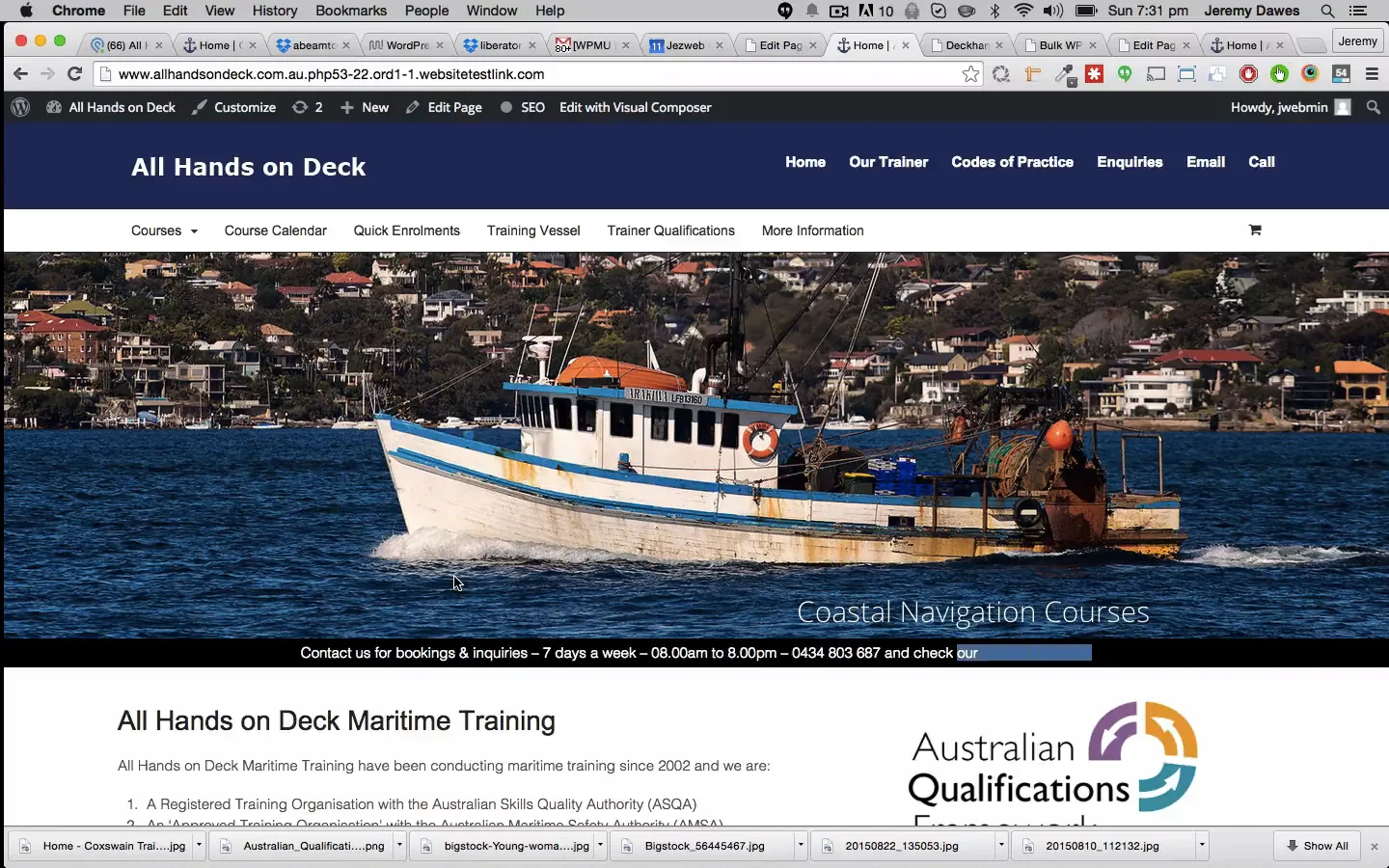 deckhand training on Vimeo