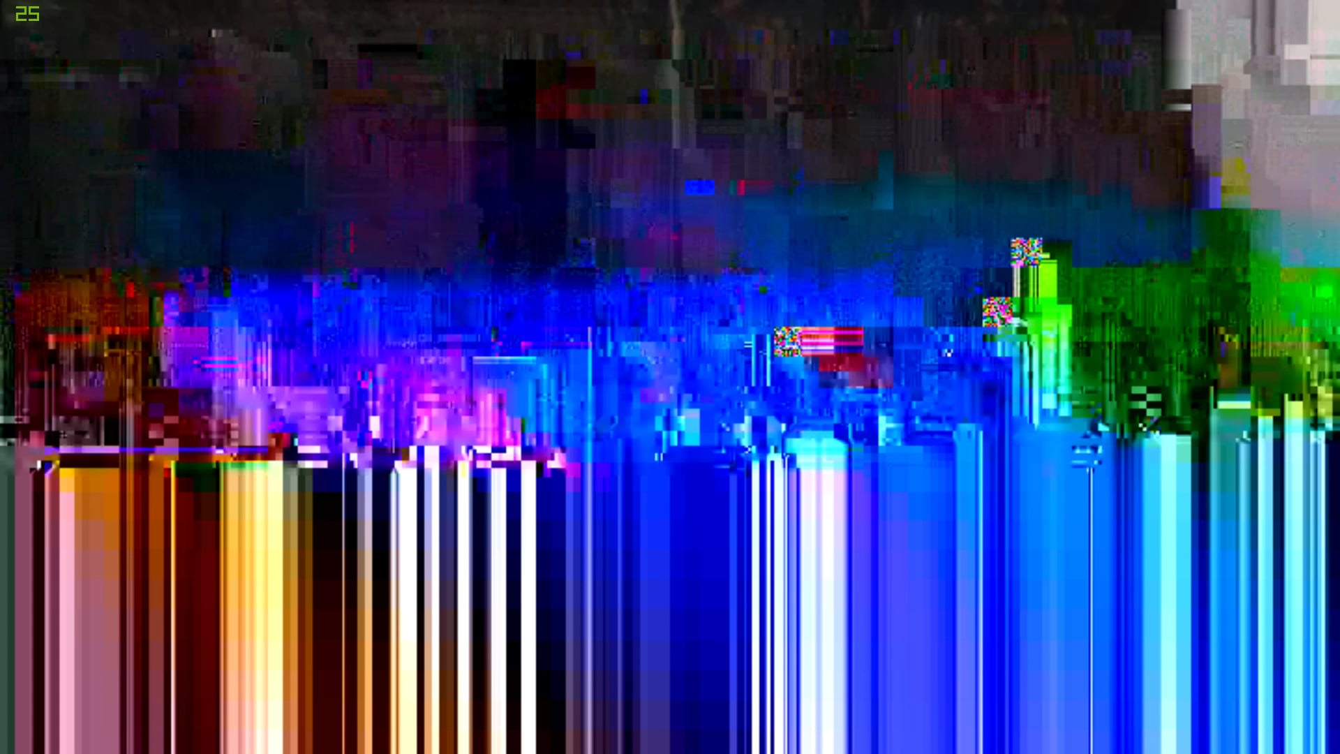 Beautifully glitching video stream on Vimeo