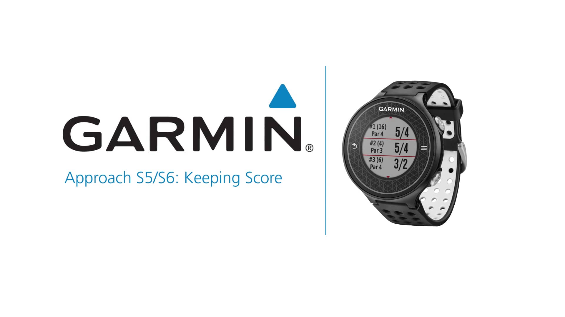 Garmin Approach S5/6 - Keeping Score on Vimeo