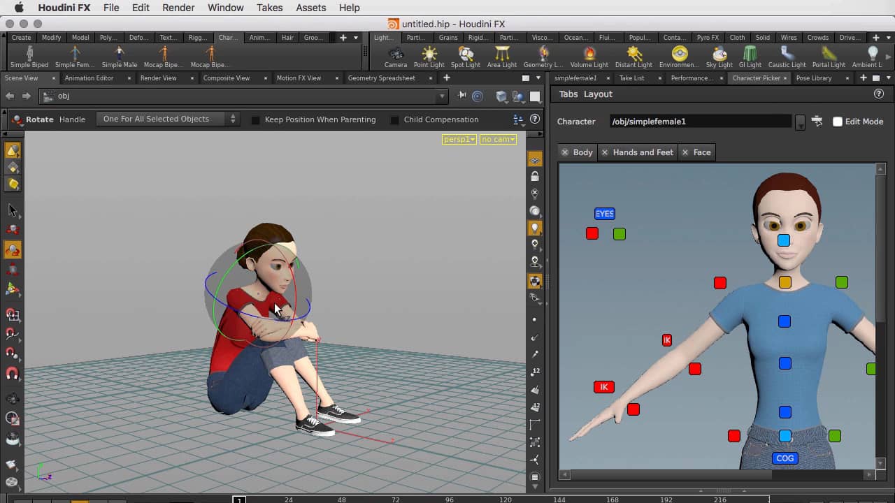 Character Picker and Pose Library on Vimeo