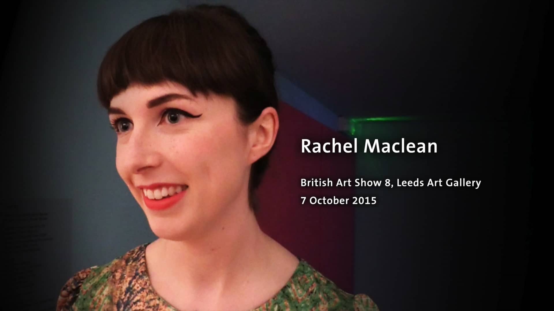 Rachel Maclean interview | British Art Show 2015 | Leeds Art Gallery ...