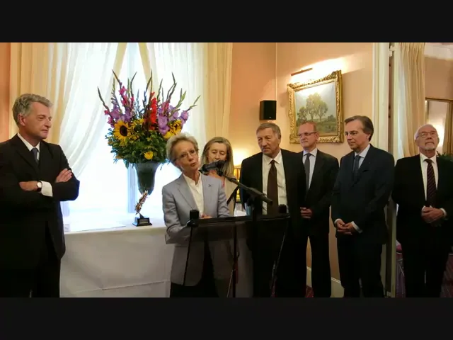 Allocution Dominique Pace - ONG Biblionef - Grand Prix de Mérite et de ...
