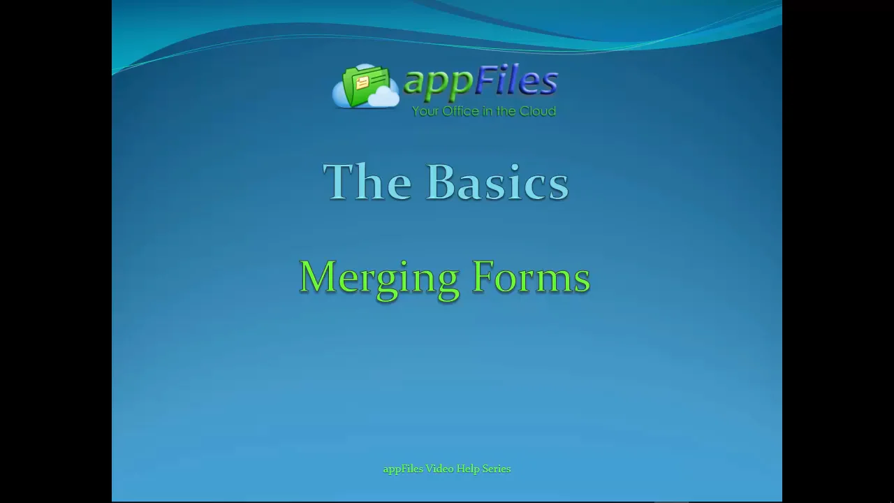 Merging Forms