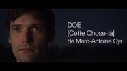 DOE Cette Chose l Teaser On Vimeo
