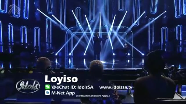 Loyiso's first performance for the evening on Vimeo