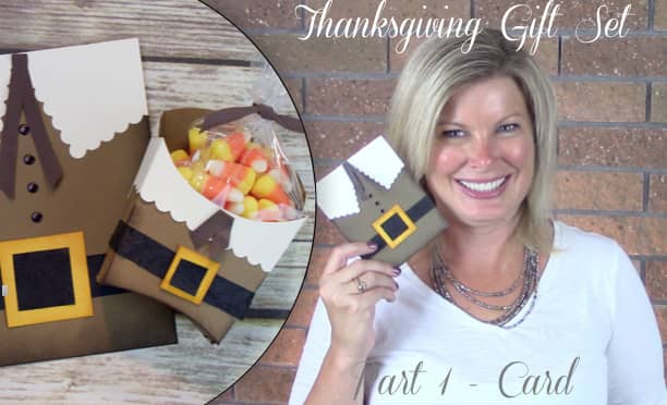 How to make a Thanksgiving Pilgrim Gift Set Part 1 - Stampin Up Card on ...