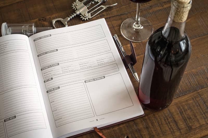 WINE JOURNAL - Log Your Wine Recipes Forever on Vimeo