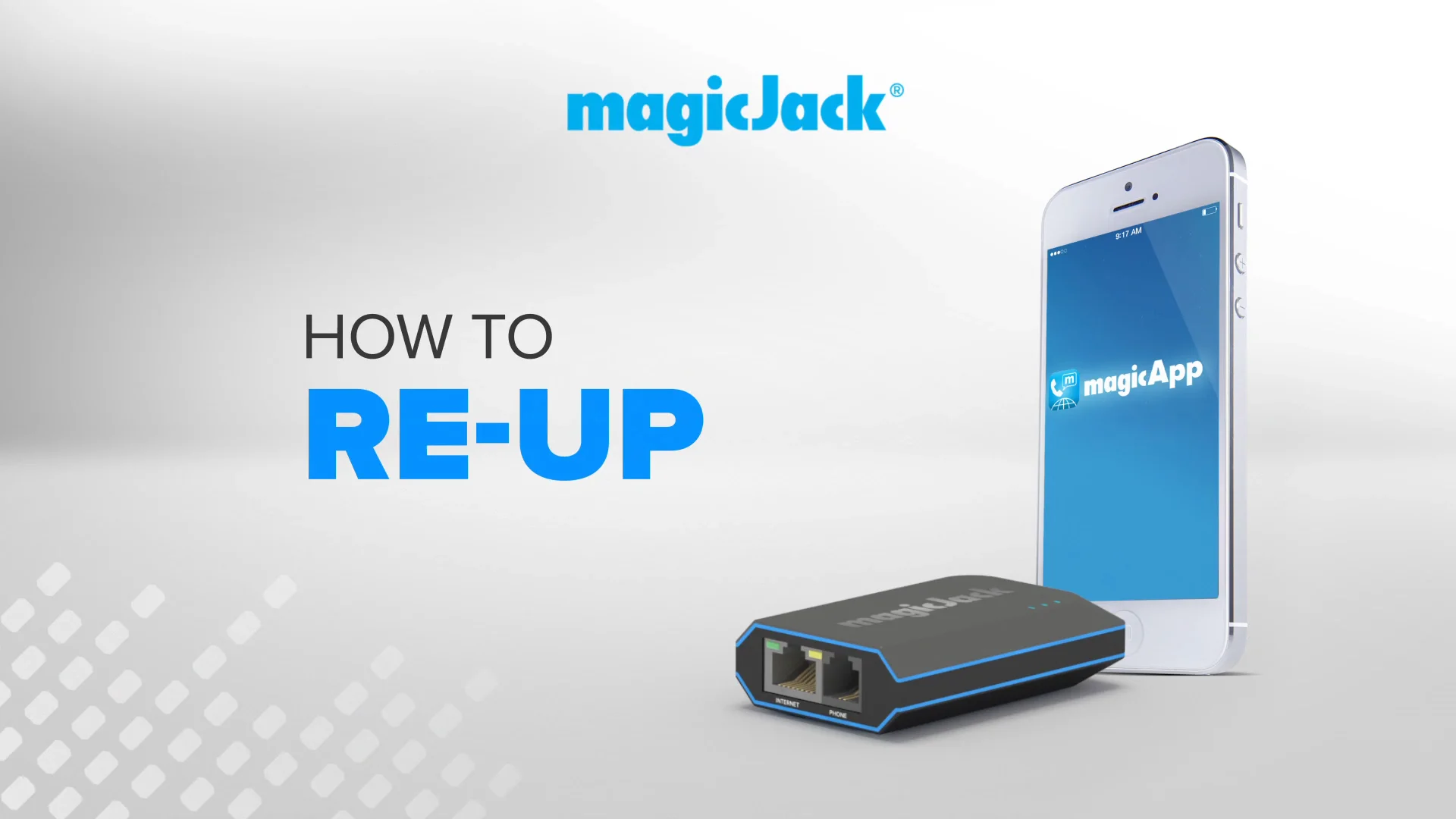 How to Re-Up Your magicJack Account