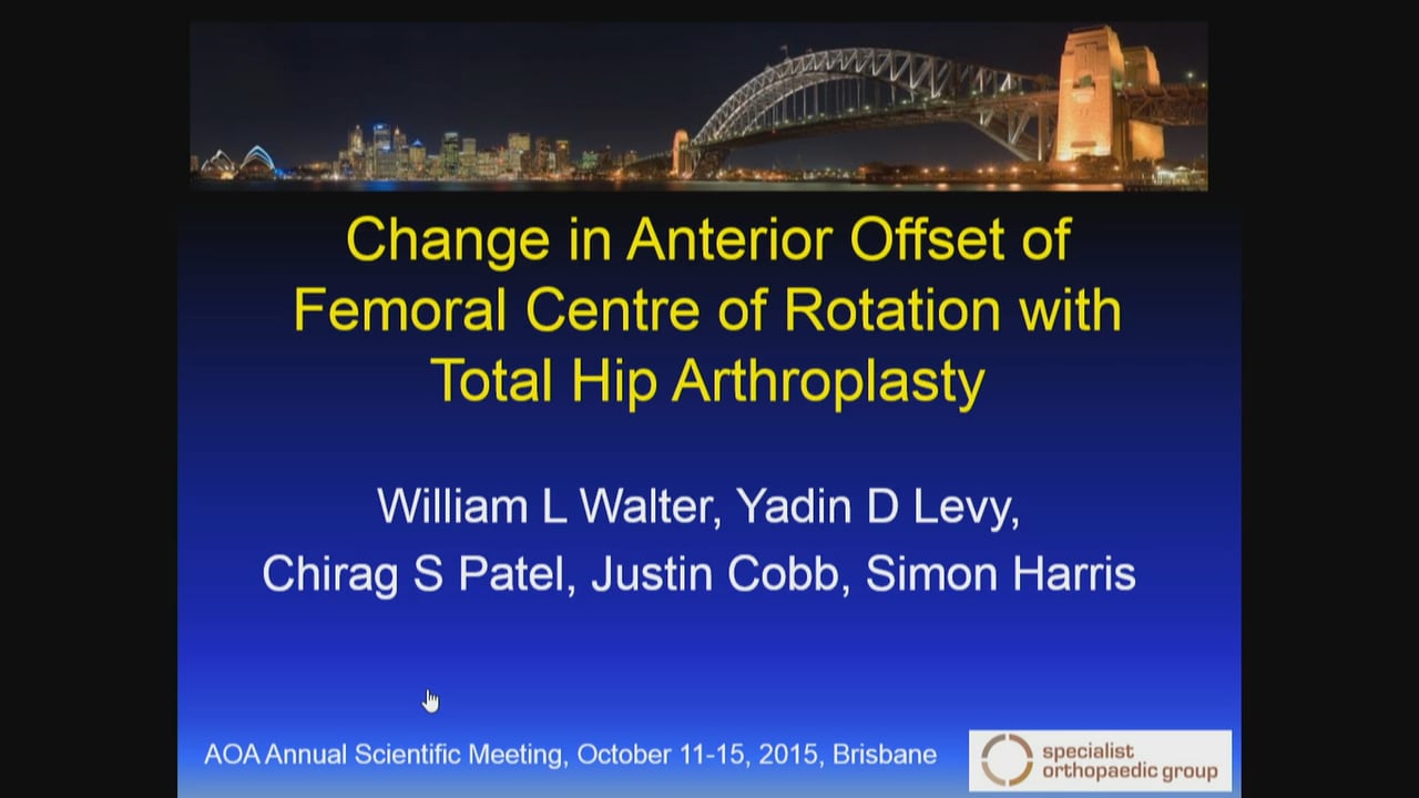 Hip Calculator to measure Anterior Offset in Hip Replacement Patients ...