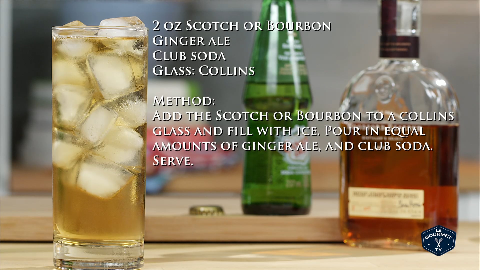 Presbyterian Cocktail Recipe - Le Gourmet TV on Vimeo