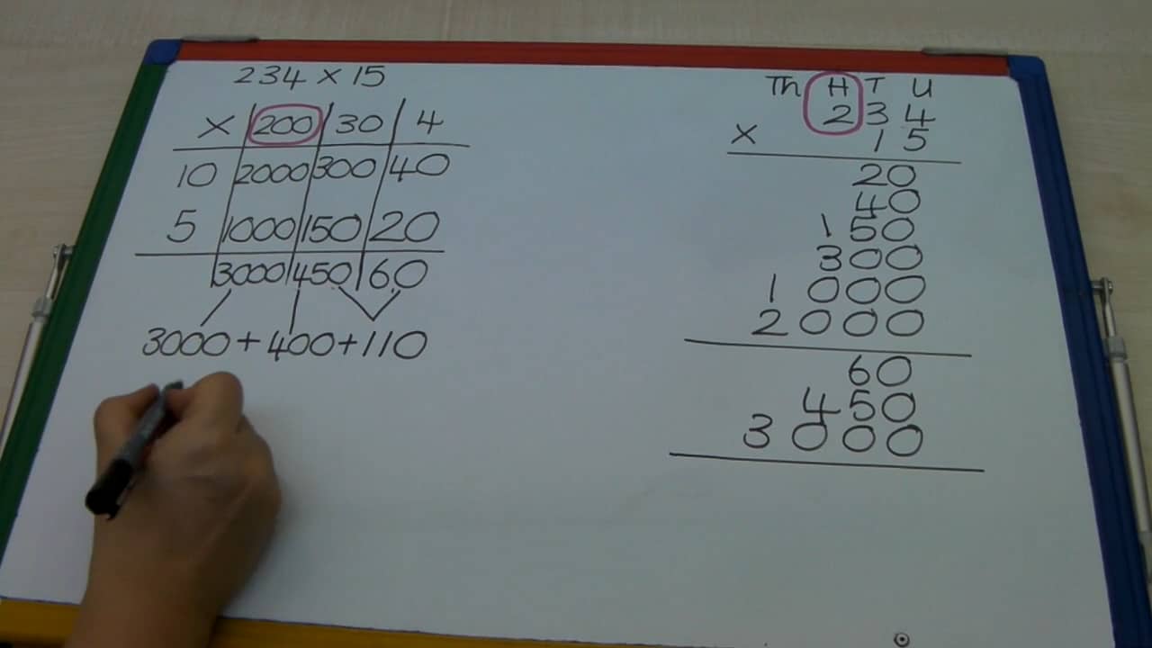 Ladder Method of Multiplication on Vimeo