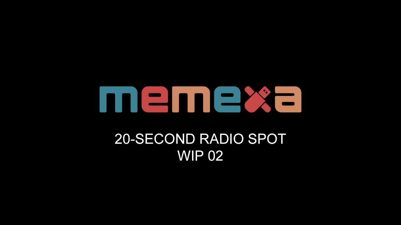 ClemensB-memexa-radio-spot-wip02 on Vimeo